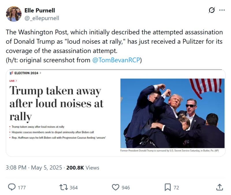 Instapundit » Blog Archive » UNEXPECTEDLY: Pulitzer judges pass over ...