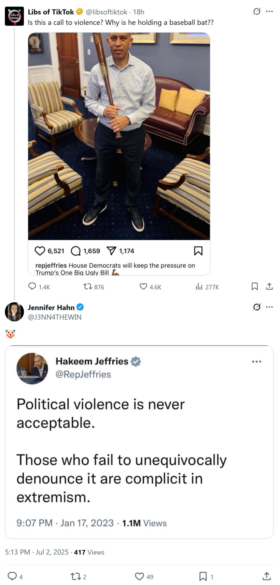 Instapundit » Blog Archive » SWING AND A MISS! Hakeem Jeffries ...