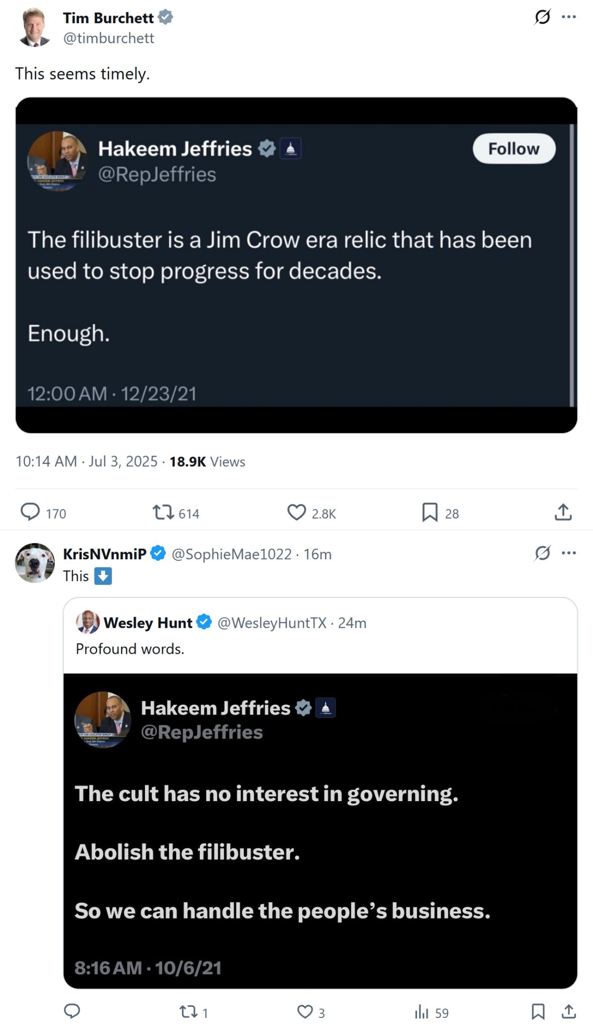Instapundit » Blog Archive » SWING AND A MISS! Hakeem Jeffries ...