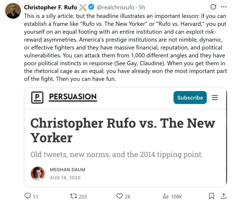 Instapundit » Blog Archive » CHRISTOPHER RUFO: The New Yorker’s ...