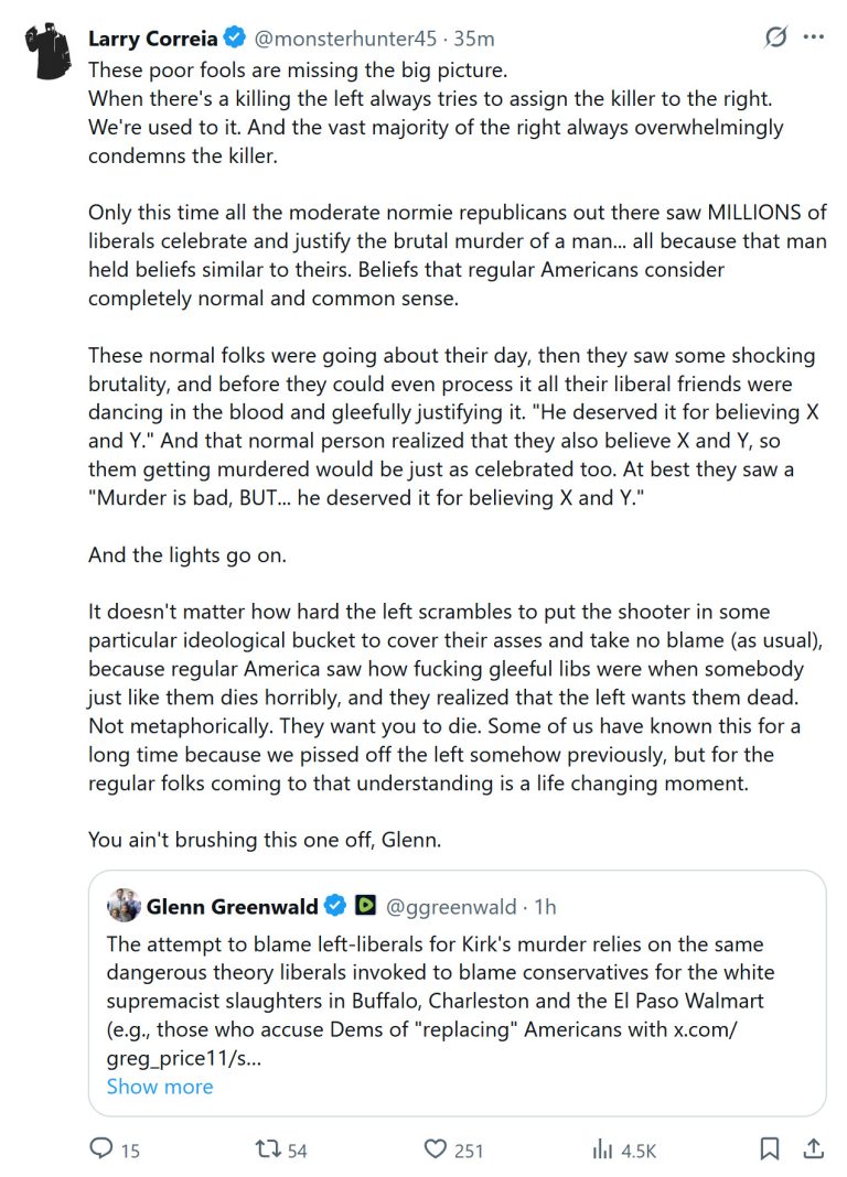 Instapundit » Blog Archive » LARRY CORREIA: “Not metaphorically. They ...